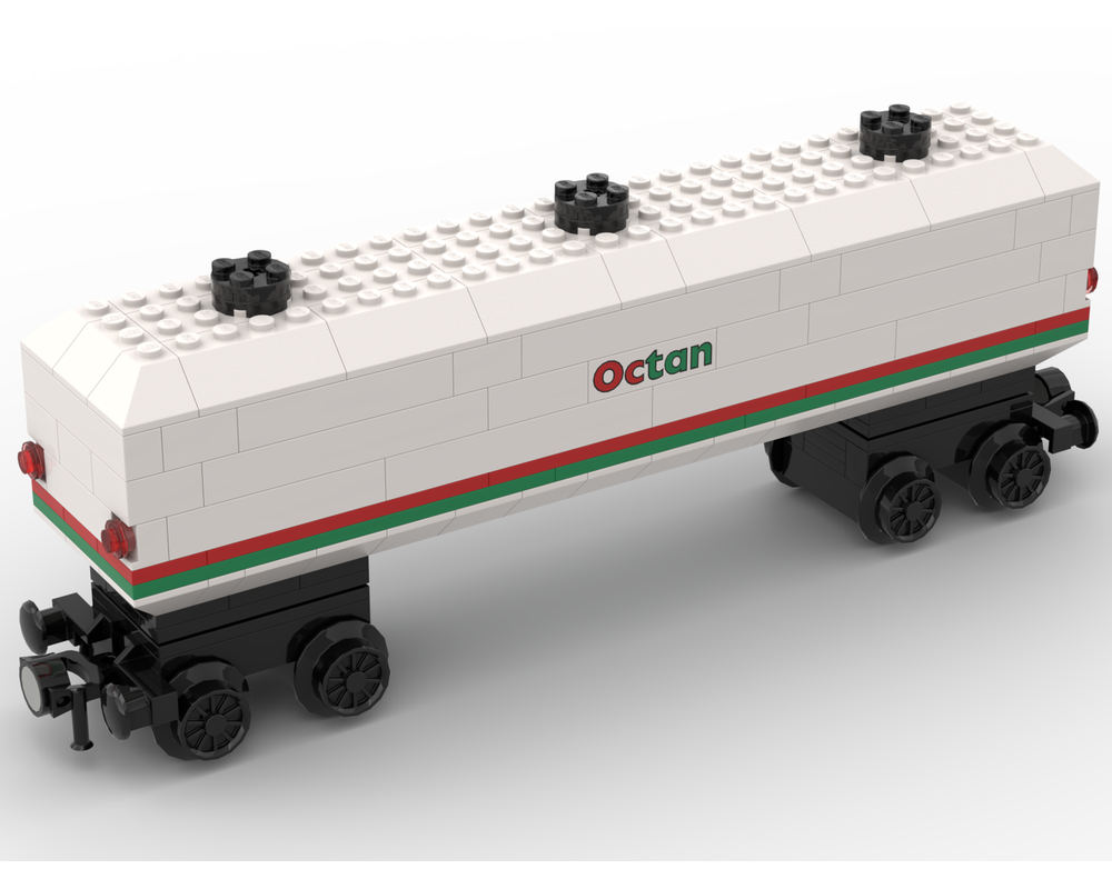 LEGO MOC Octan Oil Terminal (Classic Town and 12V Train) by paulvdb ...