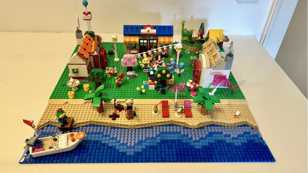LEGO MOC Animal Crossing Display Island by iAudix | Rebrickable - Build ...
