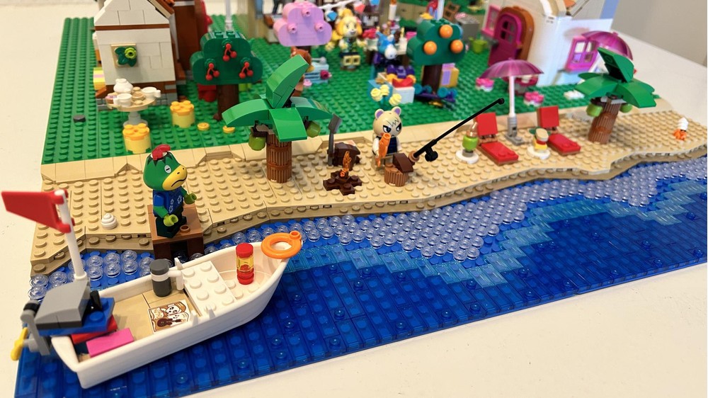 LEGO MOC Animal Crossing Display Island by iAudix | Rebrickable - Build ...