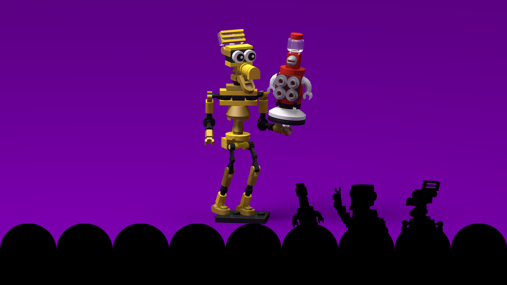 LEGO MOC MST3K Tom & Crow by XTRA BRIX | Rebrickable - Build with LEGO
