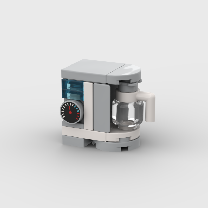 LEGO MOC Filter coffee machine by BrickHappens | Rebrickable - Build ...