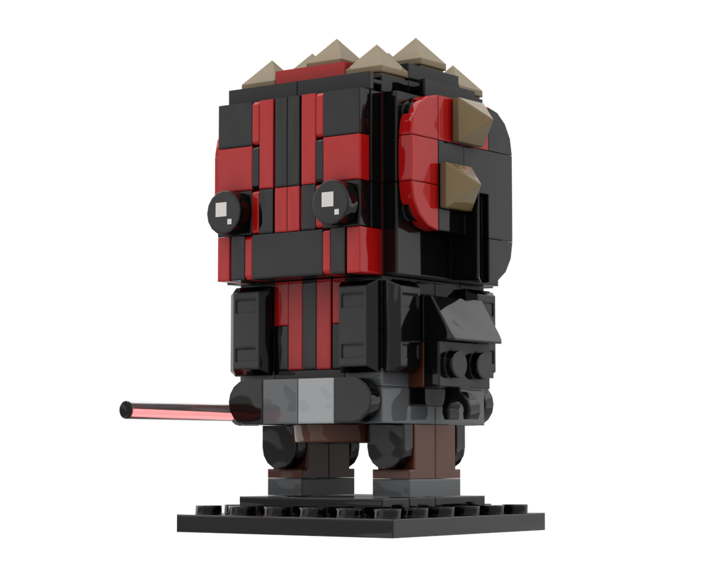 LEGO MOC Maul Brickheadz by Ant0noo | Rebrickable - Build with LEGO