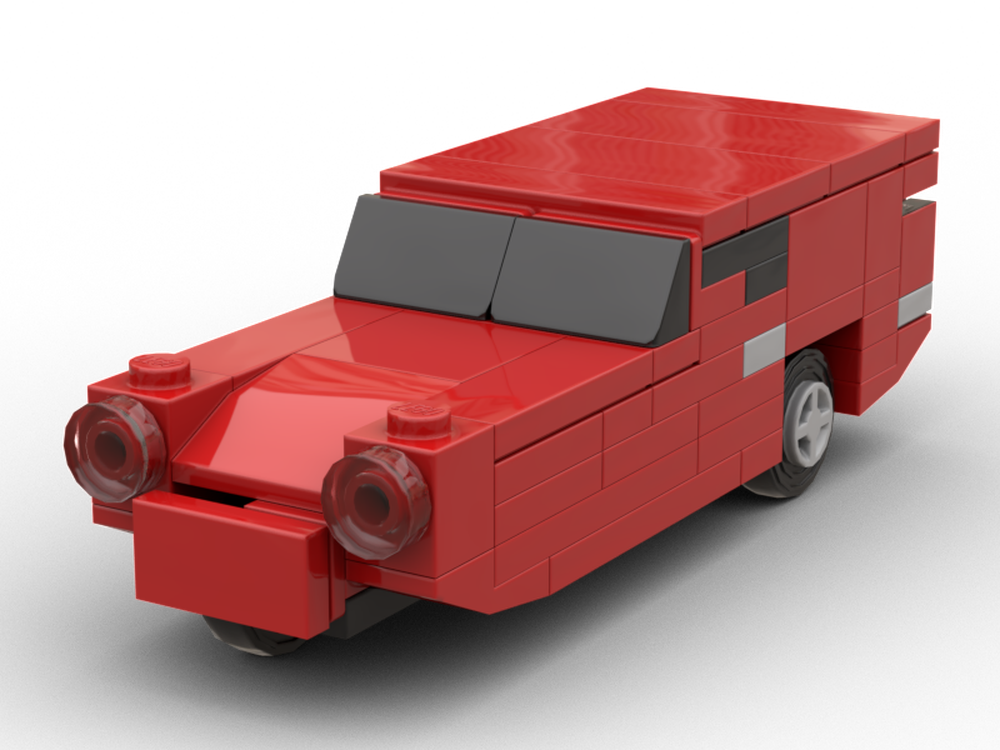 LEGO MOC 1973 Reliant supervan III by CunningFox Designs | Rebrickable ...