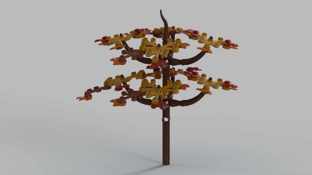 LEGO MOC Simple medieval tree by BrickVoyager | Rebrickable - Build ...