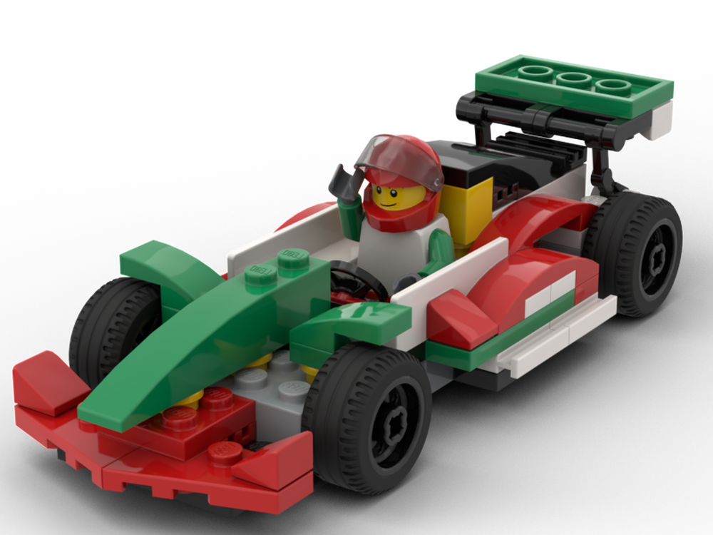 LEGO MOC 60053 - Formula 1 Car by hoppepe | Rebrickable - Build with LEGO