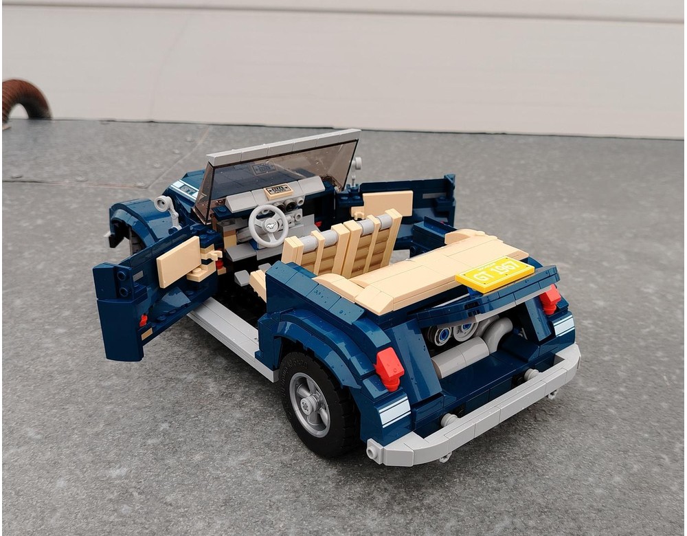 LEGO MOC VW Beetle Convertible by Kirvet | Rebrickable - Build with LEGO