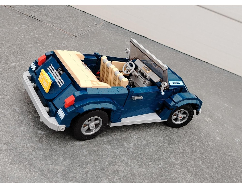 LEGO MOC VW Beetle Convertible by Kirvet | Rebrickable - Build with LEGO