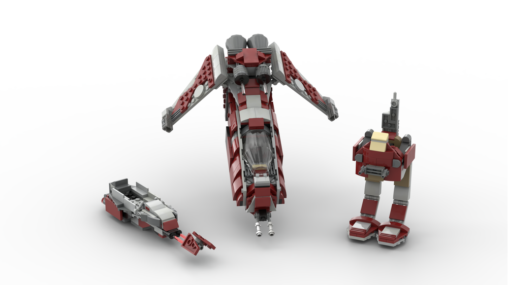 LEGO MOC Ahsoka Tano's Raid Squadron - 75362 Alternative by zsoltom ...