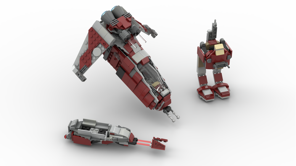 LEGO MOC Ahsoka Tano's Raid Squadron - 75362 Alternative by zsoltom ...