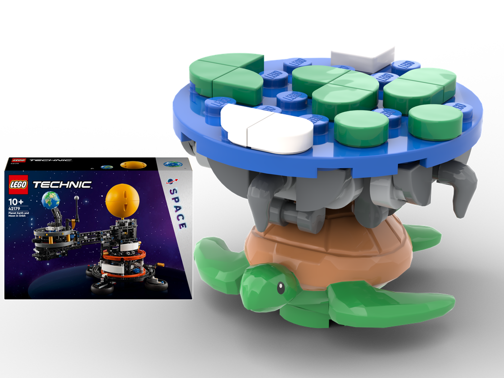 LEGO MOC Discworld for Technic orrery 42179 by ClintM | Rebrickable ...