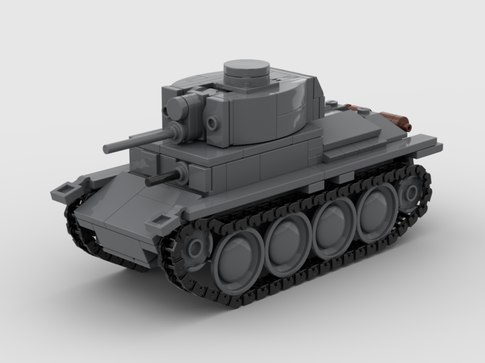 LEGO MOC Panzer 38t by Brown_Bricks | Rebrickable - Build with LEGO