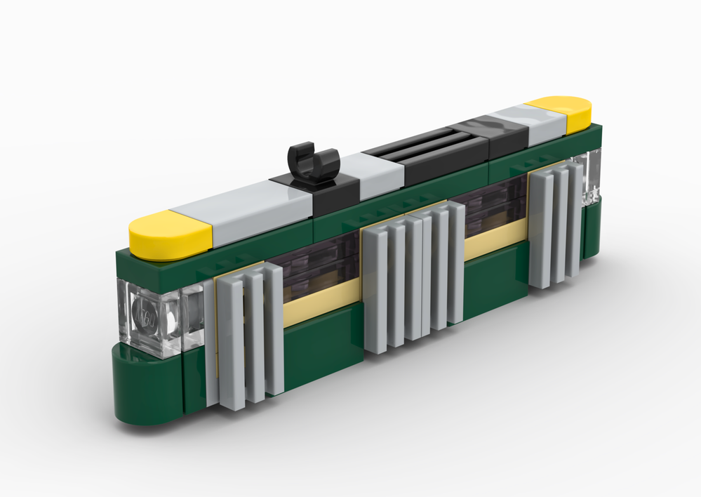 LEGO MOC Micro Old Tramway by The Bobby Brix Channel | Rebrickable ...