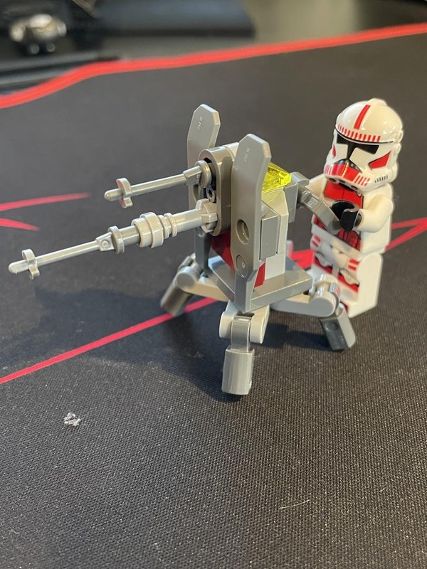 LEGO MOC Republic Front Line Turret by JA-Studios | Rebrickable - Build ...
