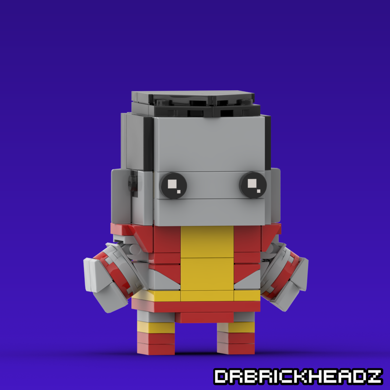 LEGO MOC Colossus (X-Men '92) Brickheadz by DrBrickheadz | Rebrickable ...