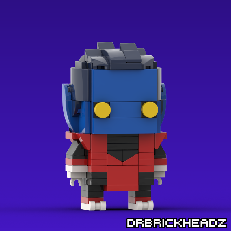 LEGO MOC Nightcrawler (X-Men '92) Brickheadz by DrBrickheadz ...
