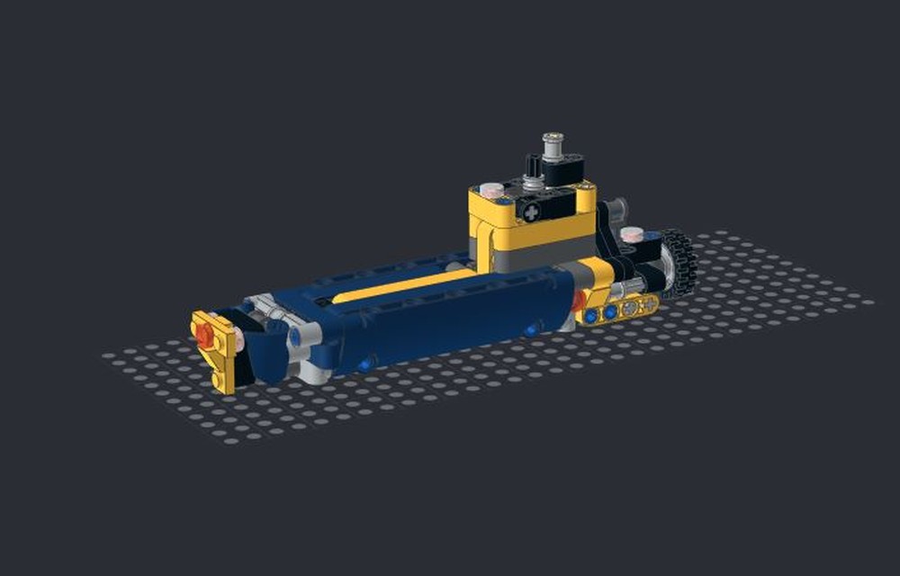 LEGO MOC Nuclear Submarine 42147 Alternate Build by BumboBaggins ...