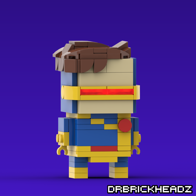 LEGO MOC Cyclops (X-Men '92) Brickheadz by DrBrickheadz | Rebrickable ...