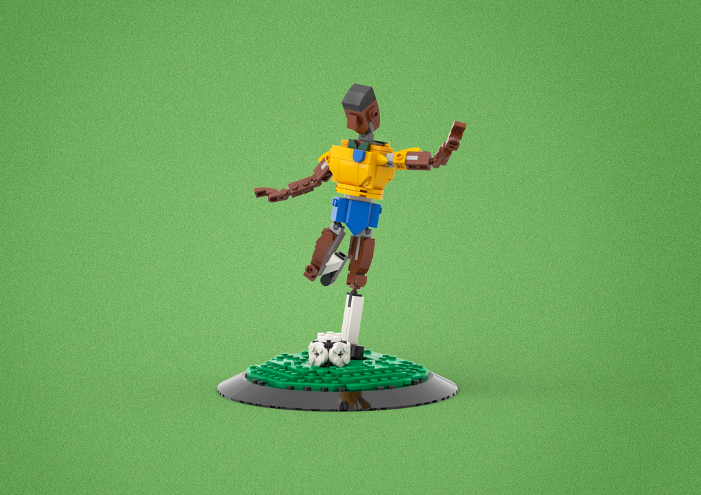 LEGO MOC Pelé: The King of Football by brisolla | Rebrickable - Build ...