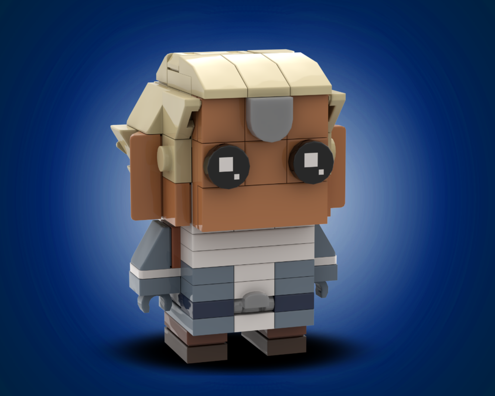 LEGO MOC-178192 Omega Brickheadz by Ant0noo | Rebrickable - Build with LEGO