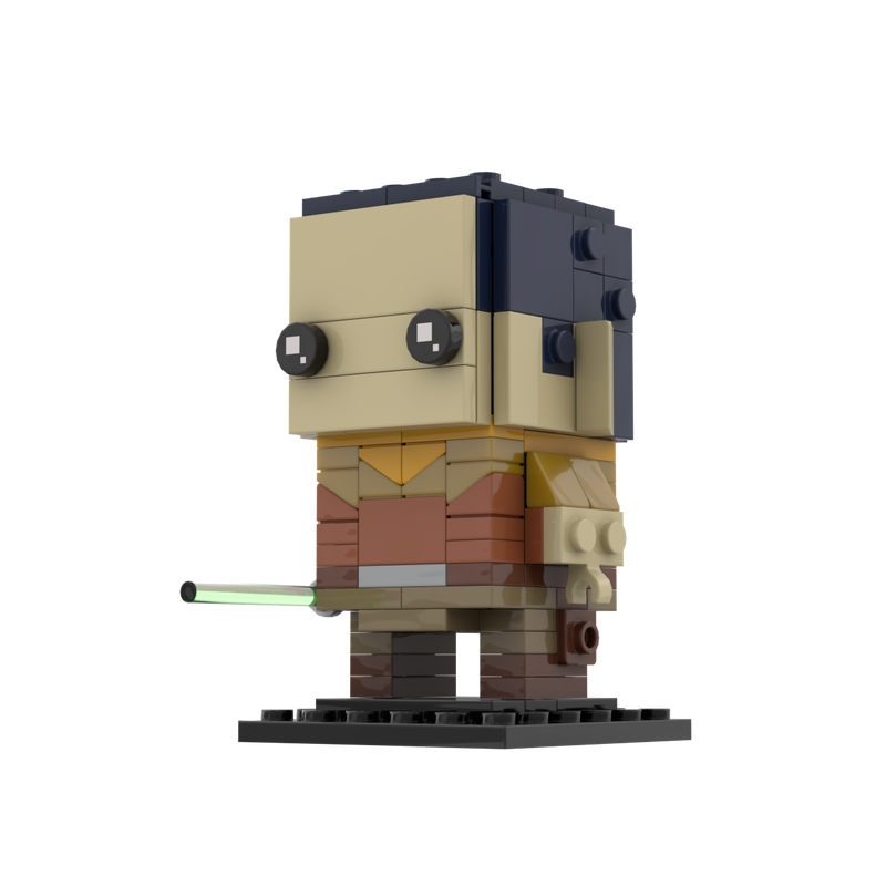 LEGO MOC Ezra Bridger Brickheadz by Ant0noo | Rebrickable - Build with LEGO