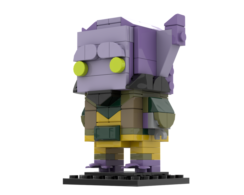 LEGO MOC Zeb Orrelios Brickheadz by Ant0noo | Rebrickable - Build with LEGO