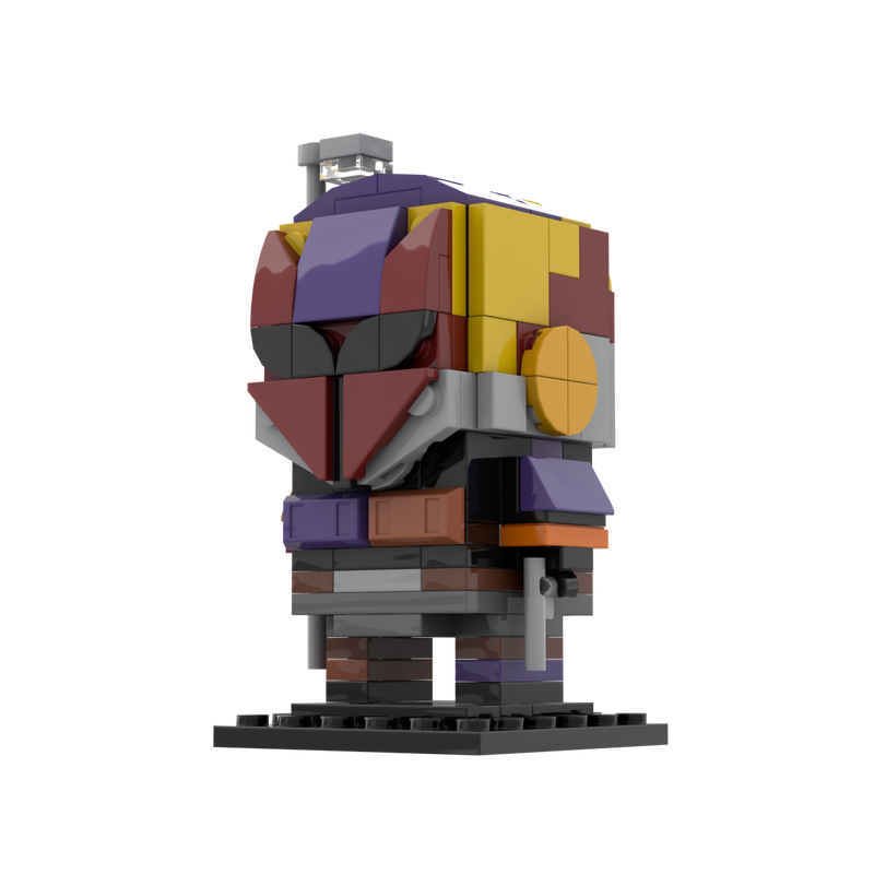 LEGO MOC Sabine Wren Brickheadz by Ant0noo | Rebrickable - Build with LEGO