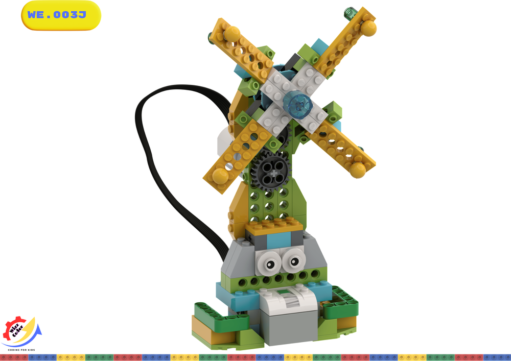LEGO MOC WE003 Crazy Fan by Wizz Coder | Rebrickable - Build with LEGO