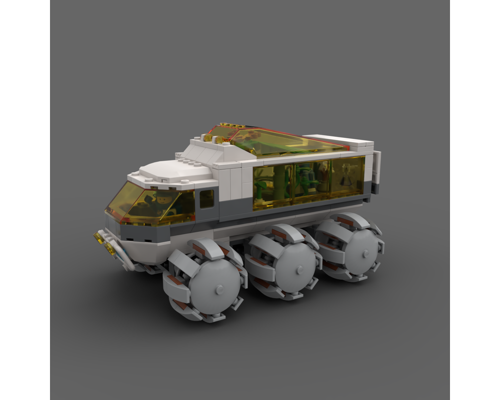 LEGO MOC Mobile Lab Rover by joey_bricks_things | Rebrickable - Build ...