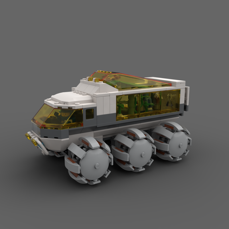LEGO MOC Mobile Lab Rover by joey_bricks_things | Rebrickable - Build ...