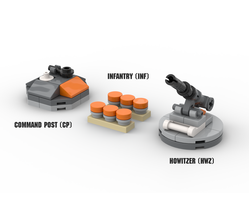 LEGO MOC OGRE Wargame Miniatures by RDE260 | Rebrickable - Build with LEGO