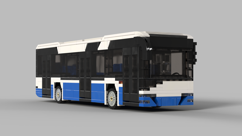 LEGO MOC Low-floor bus Solaris Urbino 12 MPK Kraków by MateuszBuduje ...