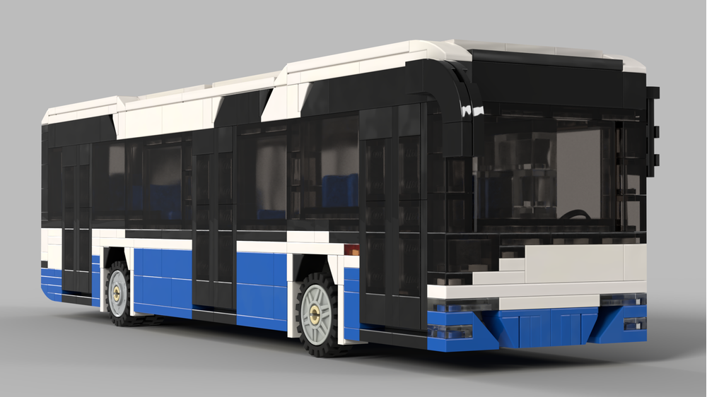 LEGO MOC Low-floor bus Solaris Urbino 12 MPK Kraków by MateuszBuduje ...