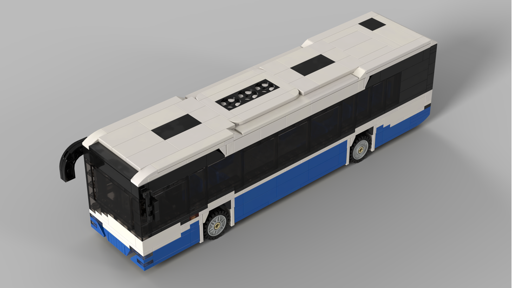 LEGO MOC Low-floor bus Solaris Urbino 12 MPK Kraków by MateuszBuduje ...