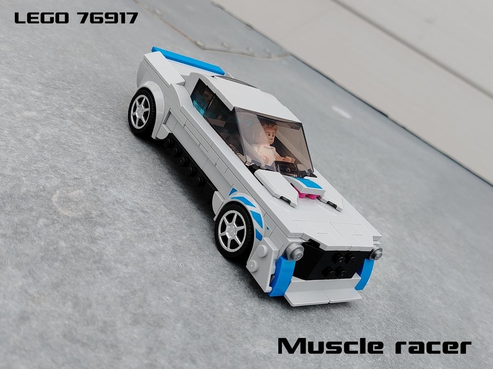 LEGO MOC 76917 Muscle Racer by Kirvet | Rebrickable - Build with LEGO