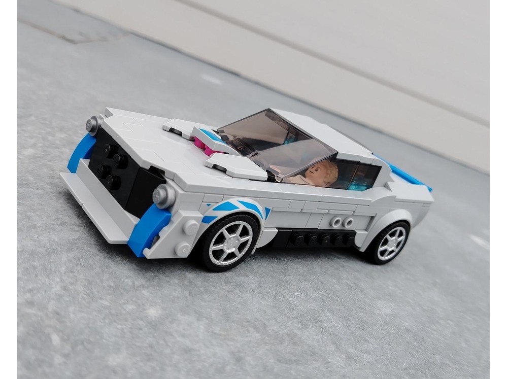 LEGO MOC 76917 Muscle Racer by Kirvet | Rebrickable - Build with LEGO