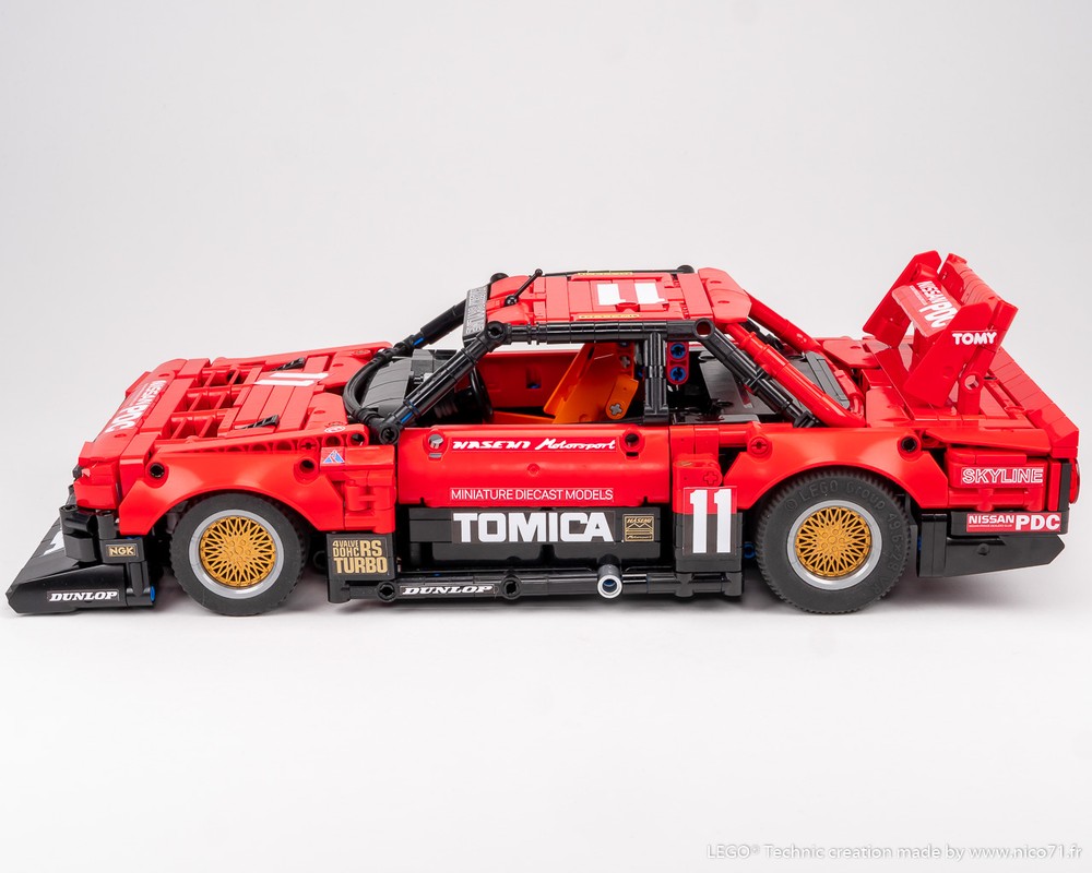 LEGO MOC Nissan Skyline Super Silhouette (KDR30) by Nico71 ...