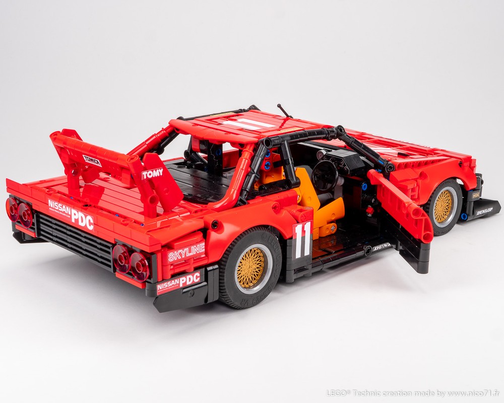 LEGO MOC Nissan Skyline Super Silhouette (KDR30) by Nico71 ...