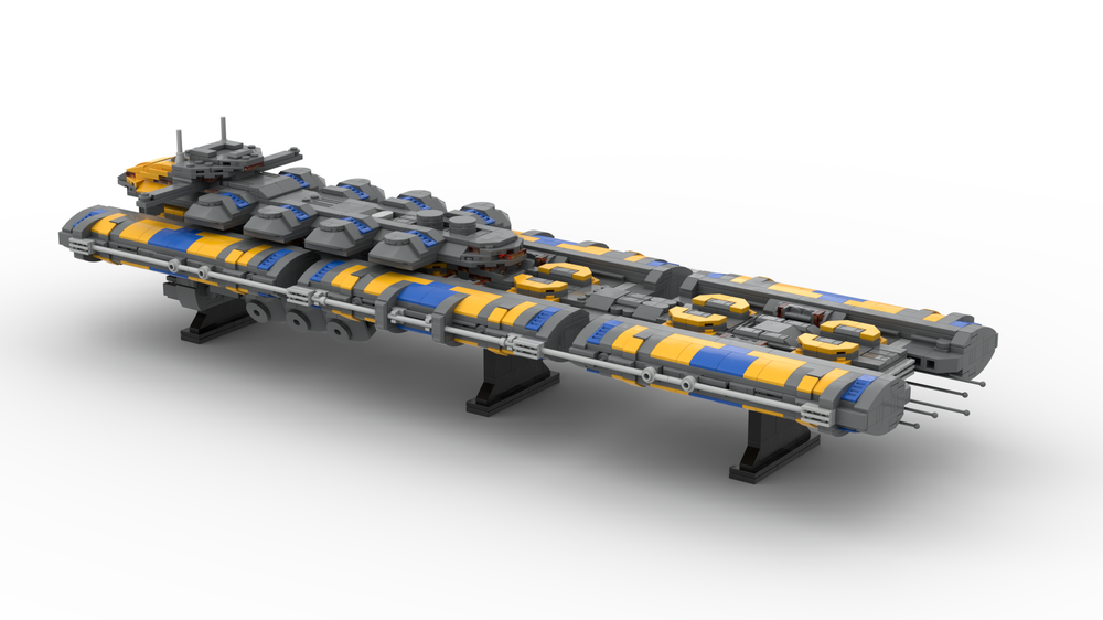 LEGO MOC Orca - O.R.E Mining Vessel by Blockwise | Rebrickable - Build ...