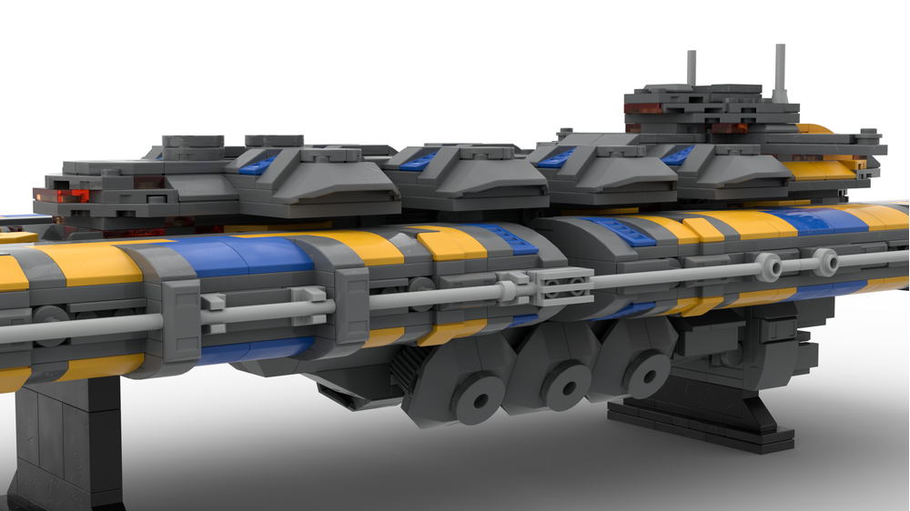 LEGO MOC Orca - O.R.E Mining Vessel by Blockwise | Rebrickable - Build ...
