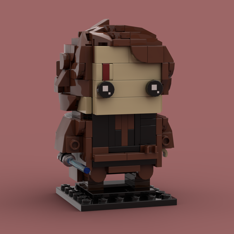 LEGO MOC Anakin Skywalker Brickheadz by Ant0noo | Rebrickable - Build ...
