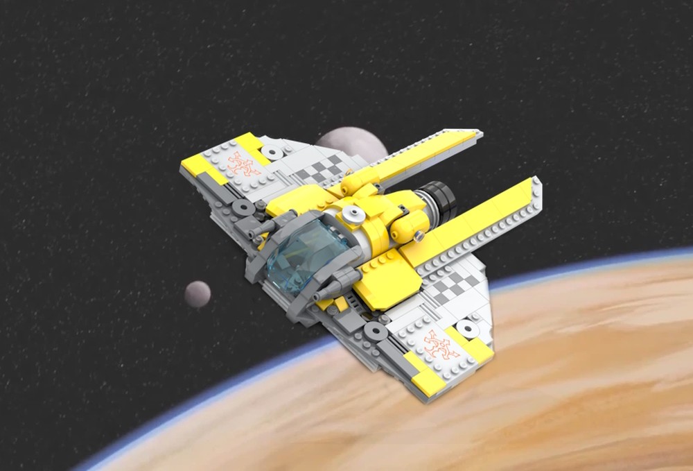 LEGO MOC Scyk M3-A Interceptor (Hutt Cartel) by Aseir | Rebrickable ...