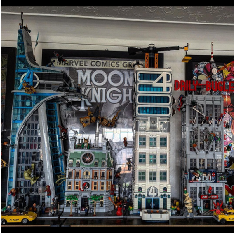 LEGO MOC Fantastic 4 Modular Baxter Building - Classic Space Academy by ...