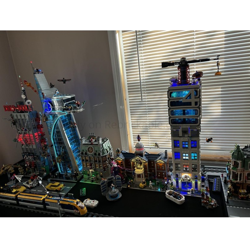 LEGO MOC Fantastic 4 Modular Baxter Building - Classic Space Academy by ...