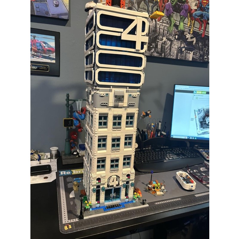 LEGO MOC Fantastic 4 Modular Baxter Building - Classic Space Academy by ...