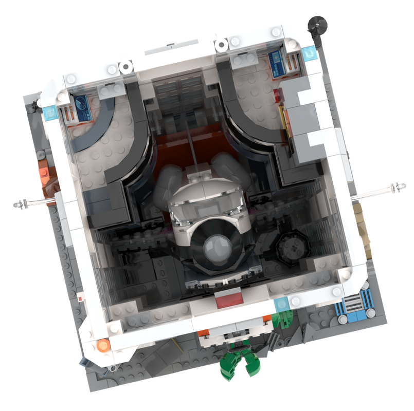 LEGO MOC Fantastic 4 Modular Baxter Building - Classic Space Academy by ...