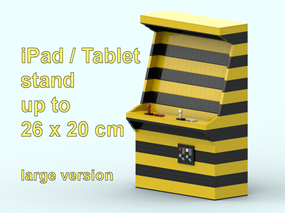 LEGO MOC Arcade iPad/Tablet Stand / Ständer Halter im BVB Borussia ...