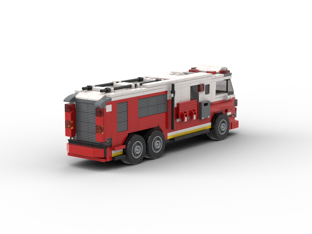 LEGO MOC Firetruck Rescue Squad Style by The_nolans36 | Rebrickable ...