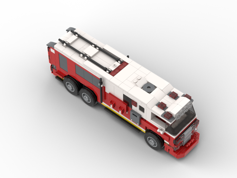 LEGO MOC Firetruck Rescue Squad Style by The_nolans36 | Rebrickable ...