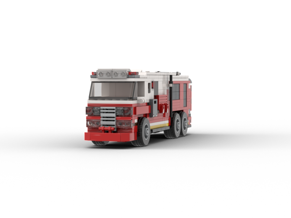 LEGO MOC Firetruck Rescue Squad Style by The_nolans36 | Rebrickable ...