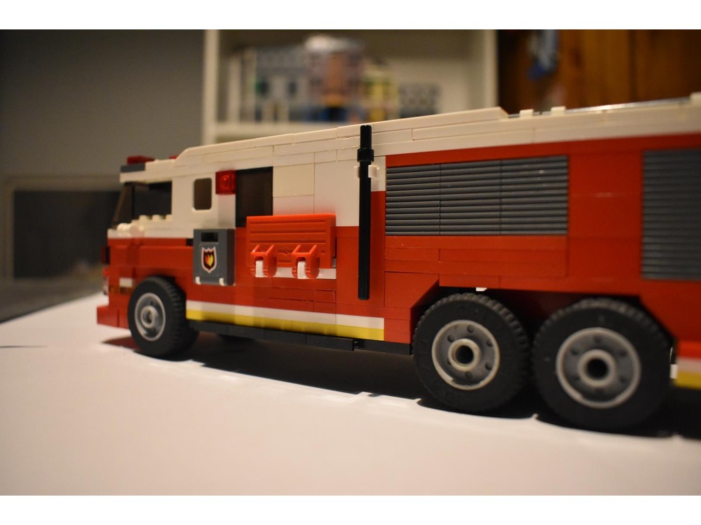 LEGO MOC Firetruck Rescue Squad Style by The_nolans36 | Rebrickable ...